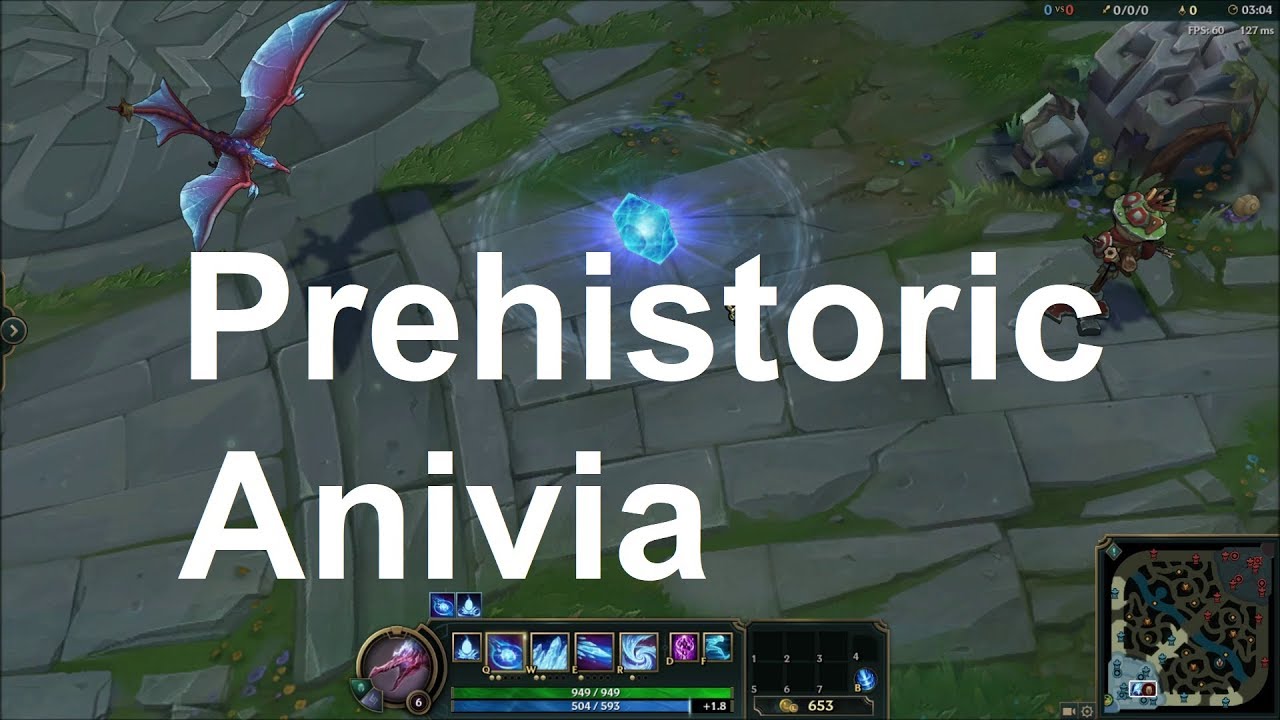 Prehistoric Anivia Skin Spotlight - League of Legends - YouTube