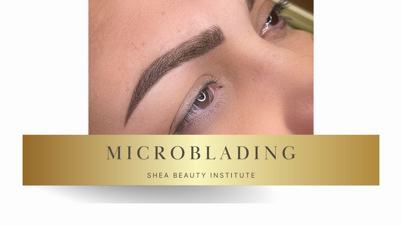 Microblading pattern - YouTube