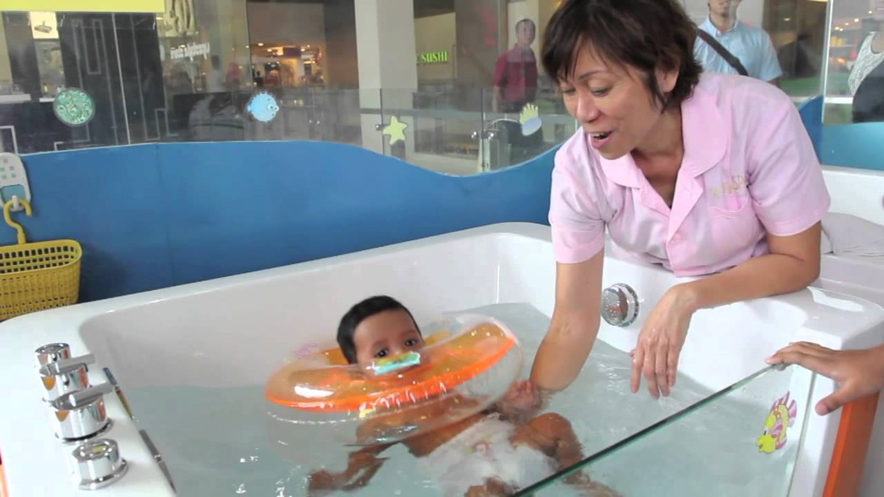 Visit to Baby spa - YouTube