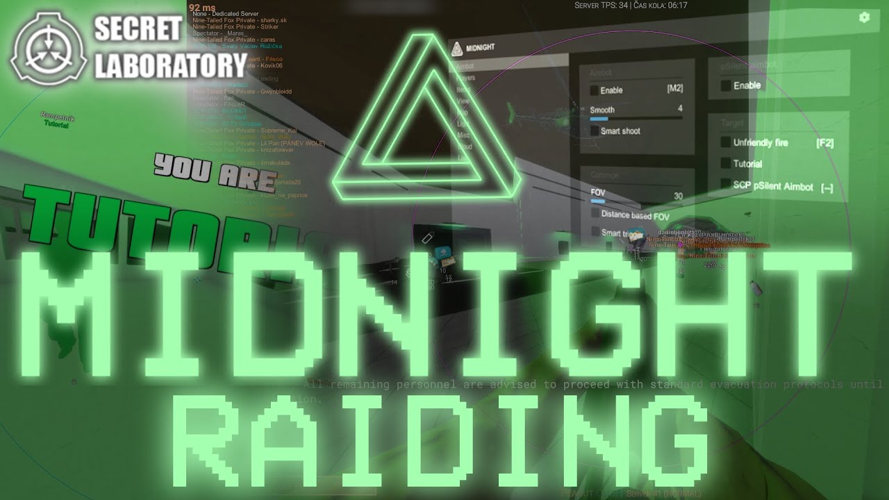 │Raiding servers ft. MIDNIGHT.IM│SCP:SL│2024 │ - YouTube