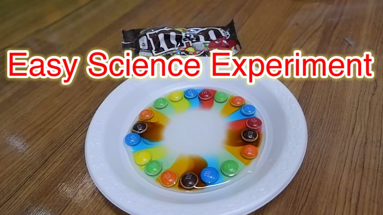 M&M’s Rainbow Colorful Experiment - YouTube