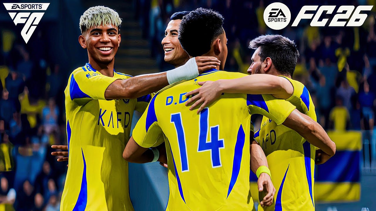 EA FC 26 - All Players Together | Al Nasar vs Al Hilal Saudi Pro League ...
