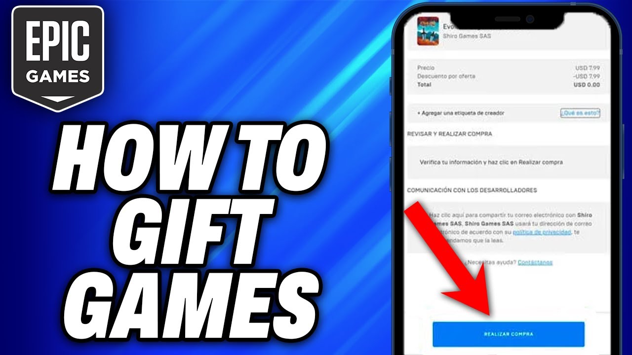 How To Gift Games Epic Games (2025) - Easy Fix - YouTube