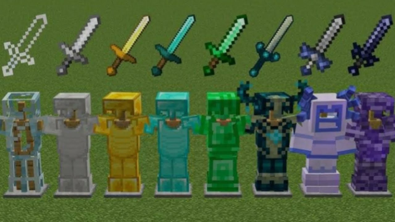 😁Which is strongest armor in minecraft mode - YouTube