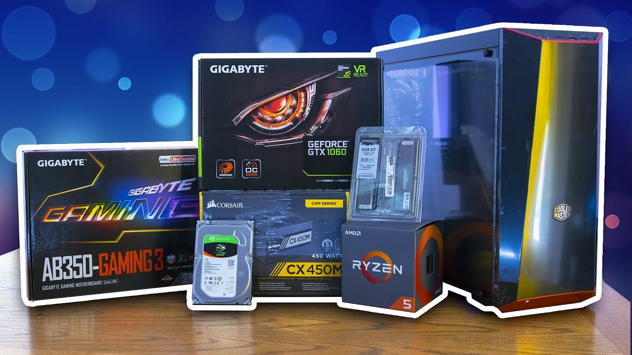 €900 AMD RYZEN GAME PC BOUWEN! - Build My Rig #9 Timelapse - TechTime ...