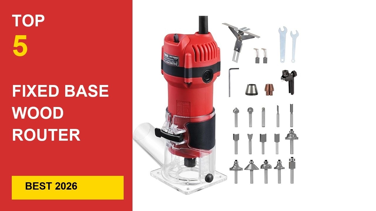 Best Fixed Base Wood Router Tool in 2026 - Expert Reviews in 2026 - YouTube