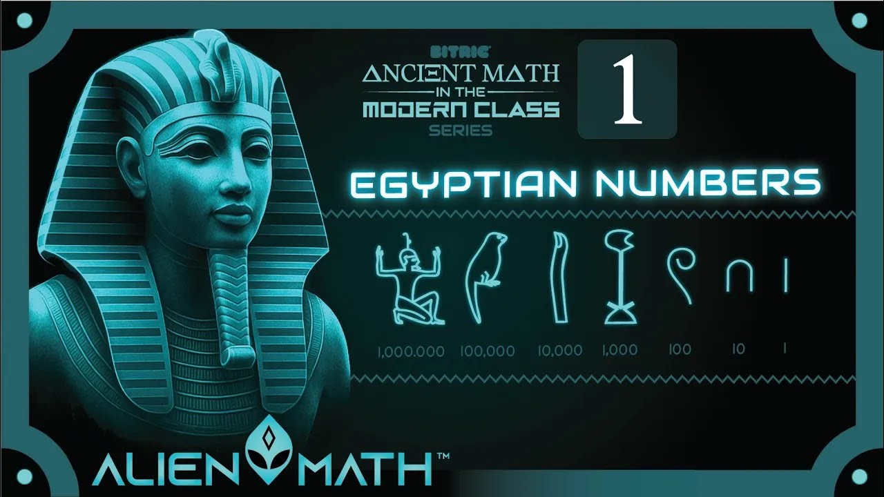 ALIEN MATH™ | Lesson 1 – Ancient Egyptian Numbers Explained: Counting ...