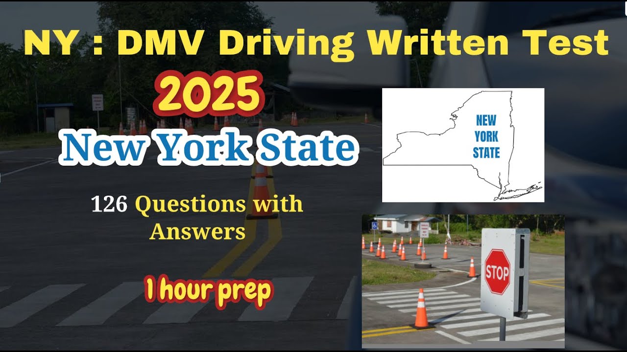 New York DMV Driving Test 2025 | Practice Questions & Answers to Pass ...