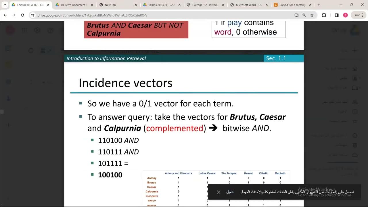 term document matrix - YouTube
