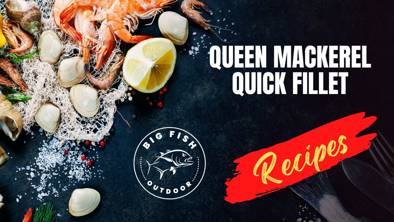 Queen Mackerel Quick Fillet! - YouTube