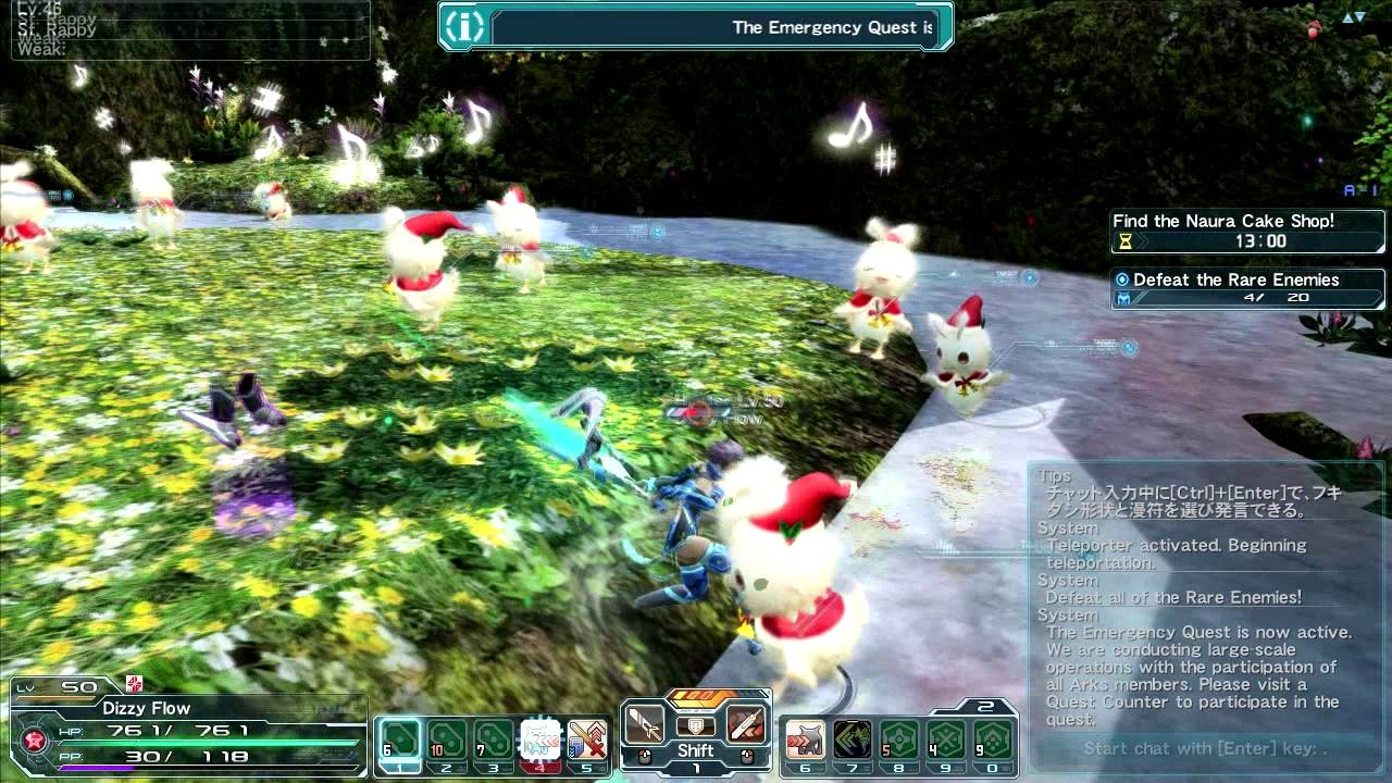 PSO2 - Parallel World: Rappy Island - YouTube