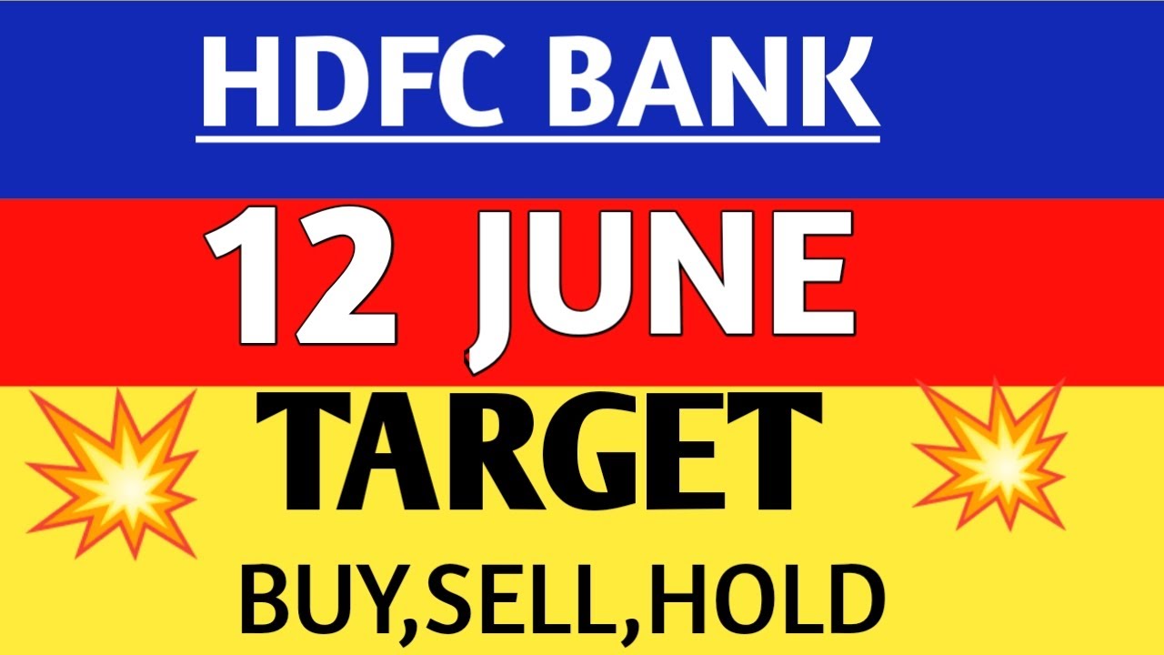 hdfc bank share news,hdfc bank share latest news,nse hdfc bank, - YouTube