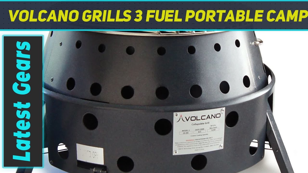 Volcano Grills 3 Fuel Portable Camping Stove/Fire Pit - Review 2023 ...