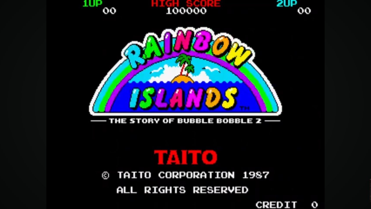 1 Credit Fun - Rainbow Islands: The Story of Bubble Bobble 2 (Arcade ...