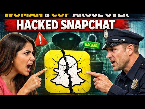Woman & Cop Argue Over Hacked Snapchat