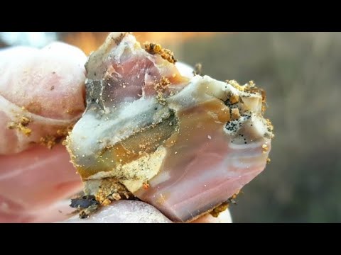 Rockhounding Mozarkite Benton Co Missouri Pink and Red Colors! - YouTube
