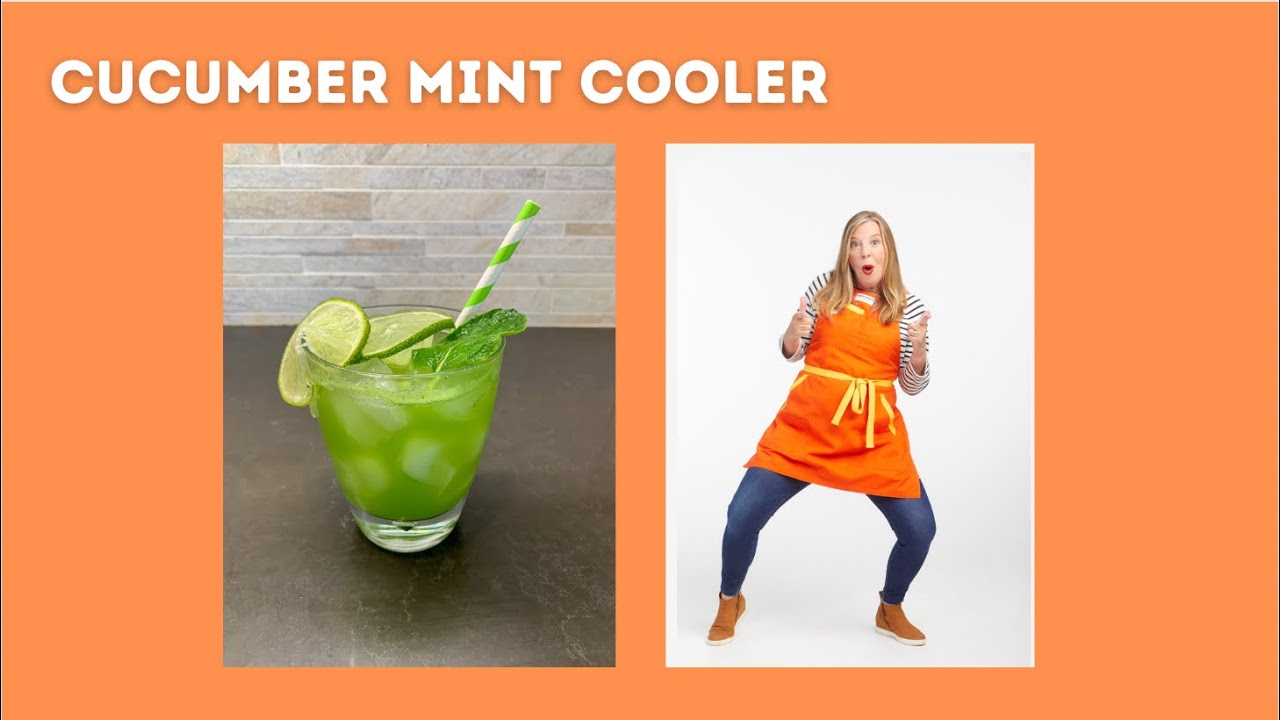 How to Make a Cucumber Mint Cooler - YouTube
