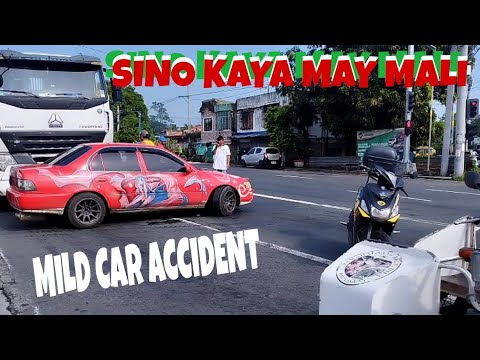 SUNDAY RIDE PASSED A MILD CAR ACCIDENT... - YouTube