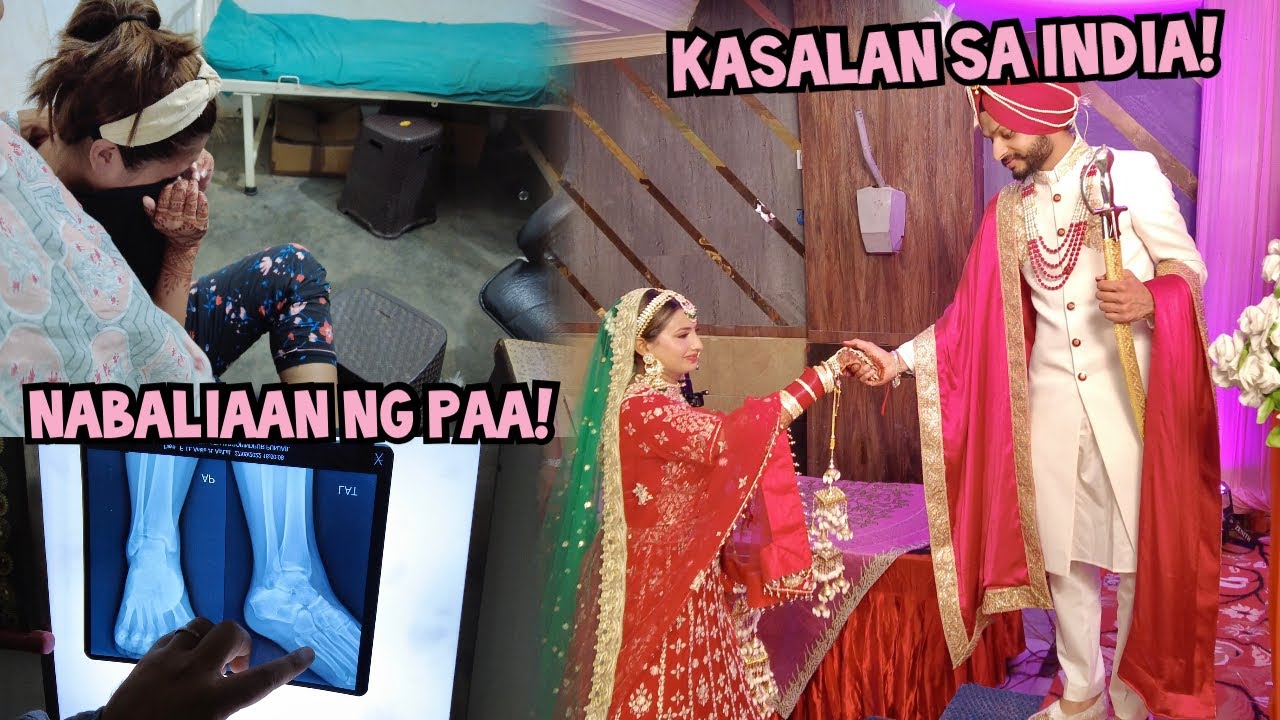 Filipino Indian Couple Umattend ng Kasal sa India! Natalisod at ...