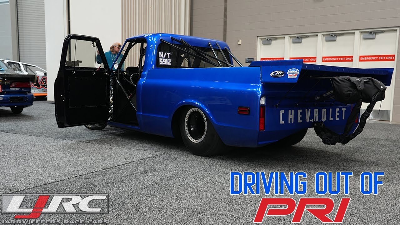 Boosted Blue C10 Driving Out Of PRI - YouTube