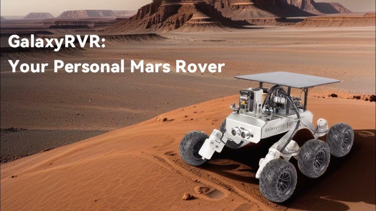 GalaxyRVR:Mars Rover for Arduino - YouTube