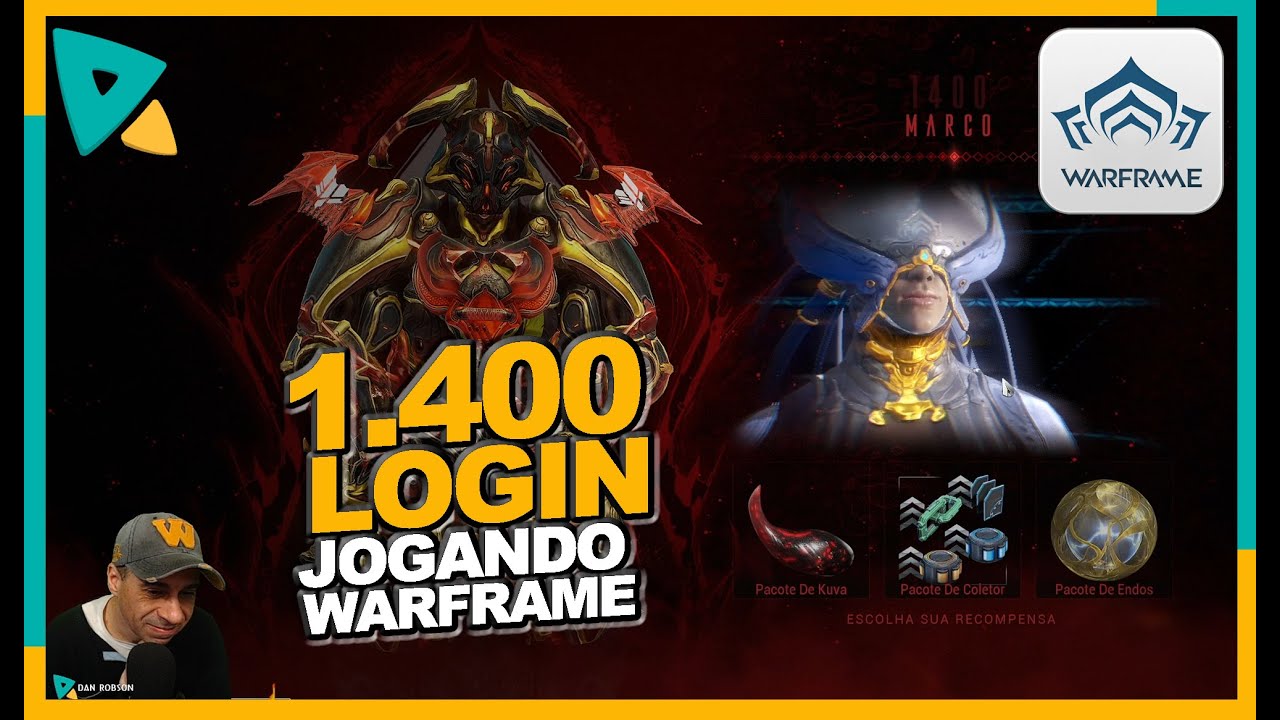 WARFRAME - LOGIN 1.400 Depois de muito tempo o que vou ganhar com esse ...