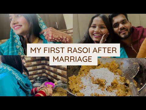 My First Rasoi After Marriage // 3rd Day In Sasural // Second Vlog ...