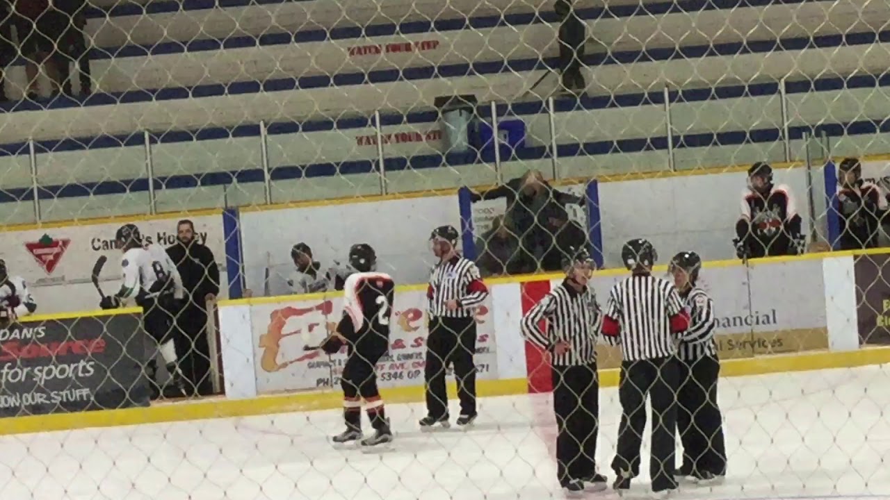Smithers Midget Storm vs. Houston Game 2 First Period - YouTube