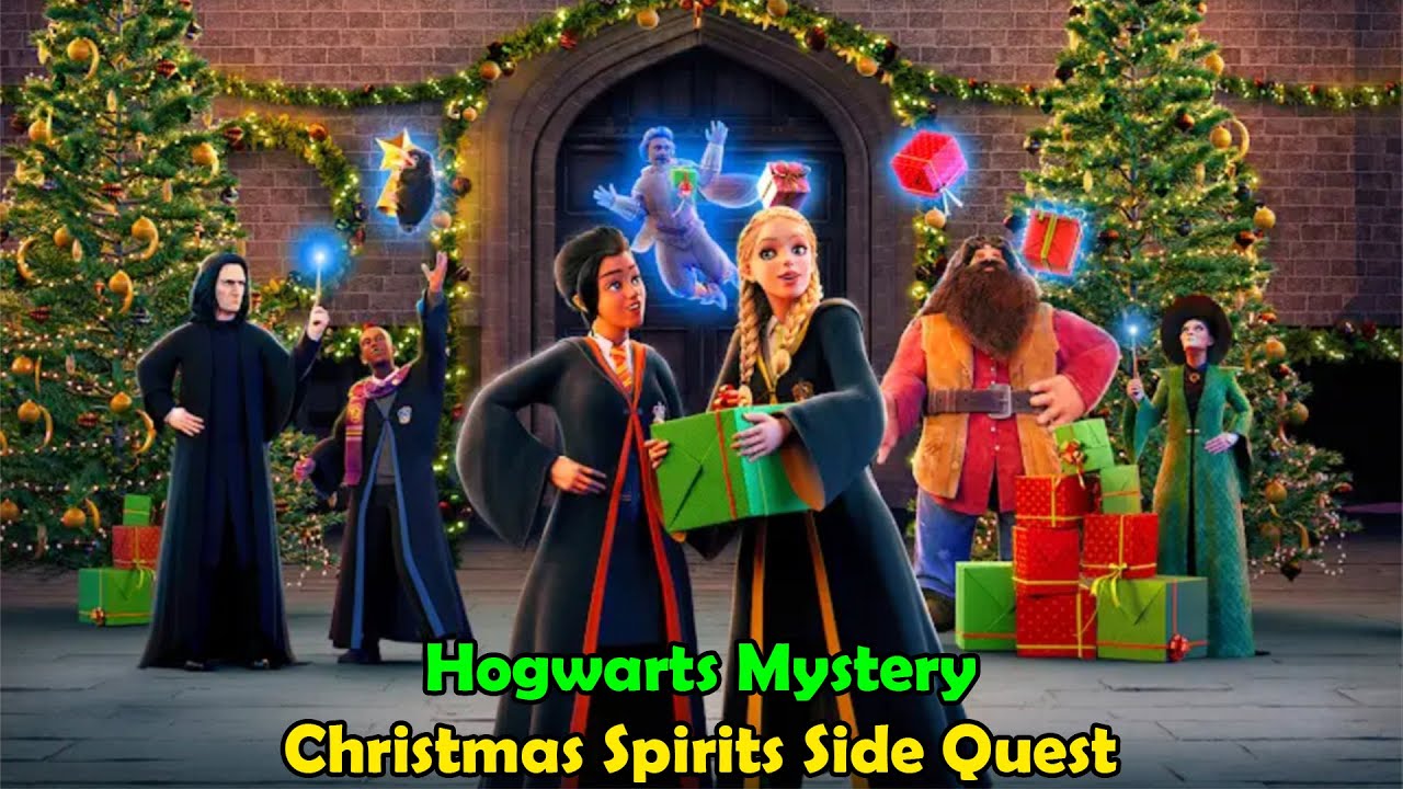 Christmas Spirits Side Quest Harry Potter Hogwarts Mystery - YouTube