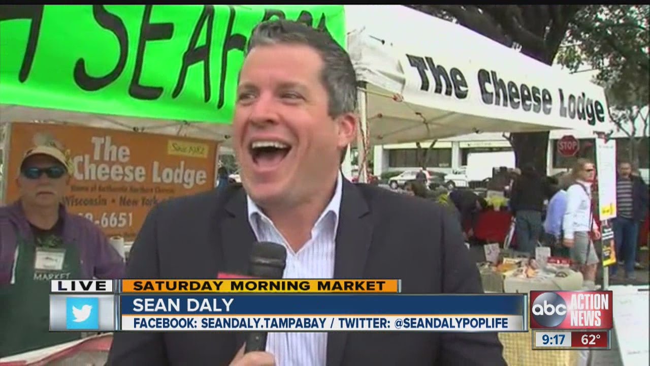 Sean Daly conquers Saturday Morning Market - YouTube