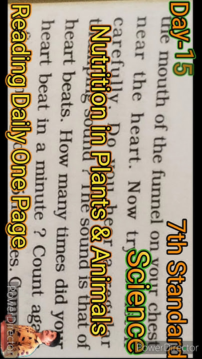 7th Standard | Science What is the benefit of "Reading Daily One Page ...