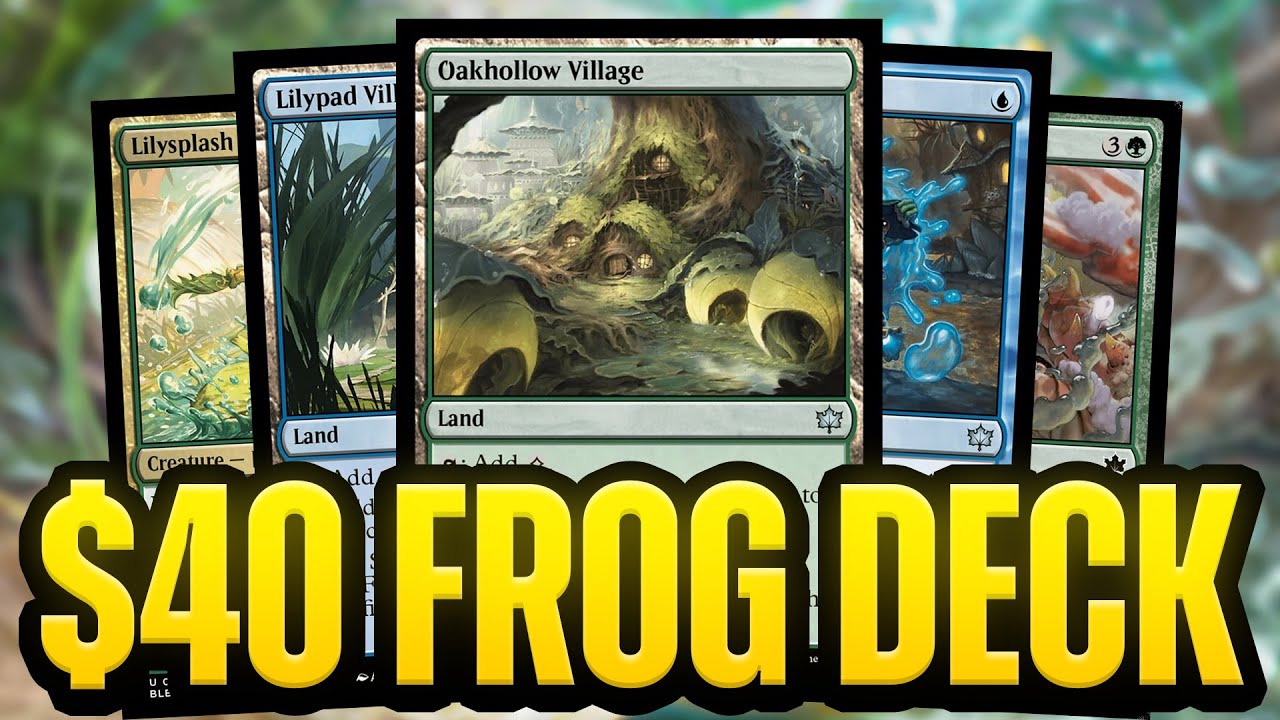 The $40 Frog Deck MTG - YouTube