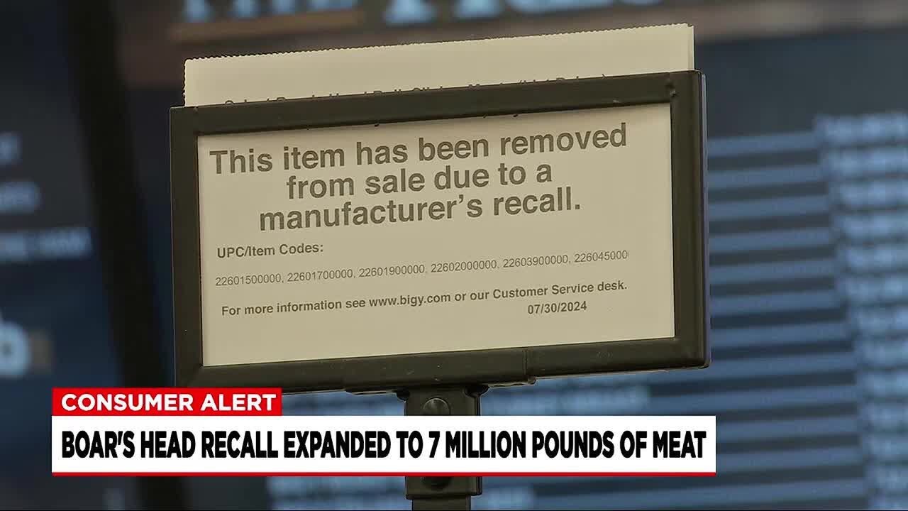 Supermarkets respond to expanded Boar’s Head recall - YouTube