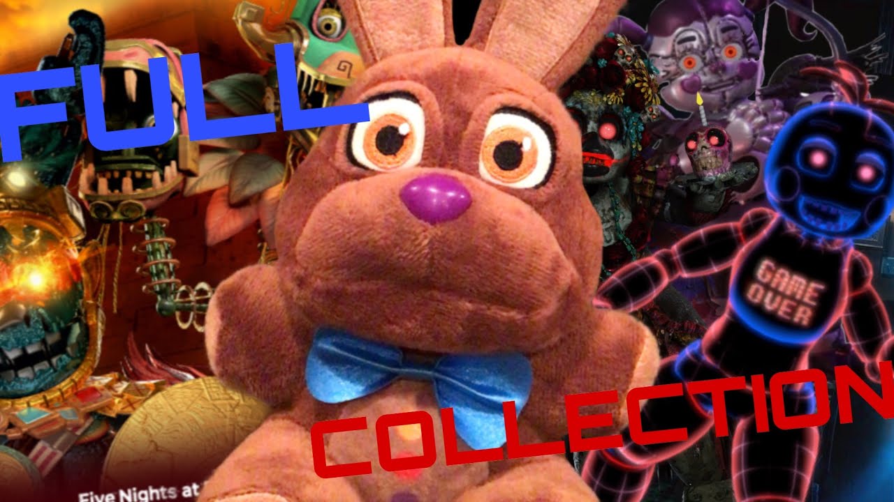 FNaF AR Custom Plush Review (Full Collection Complete!) - YouTube