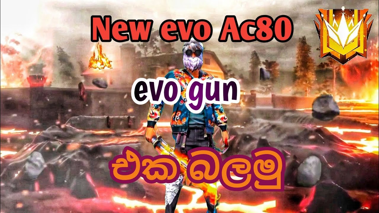 New AC80 evo gun skin review in free fire| Free Fire | sinhla - YouTube