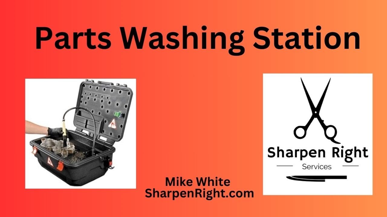 Parts Washing Station Set Up - BikeMaster Parts Washer - YouTube