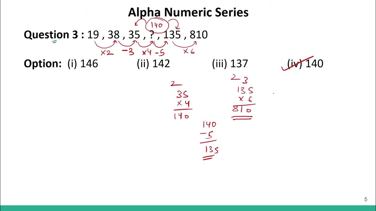 Problem Solving Skills in Alpha Numeric Series Part 1 #SATHEE_LAW #swayamprabha #clat - YouTube