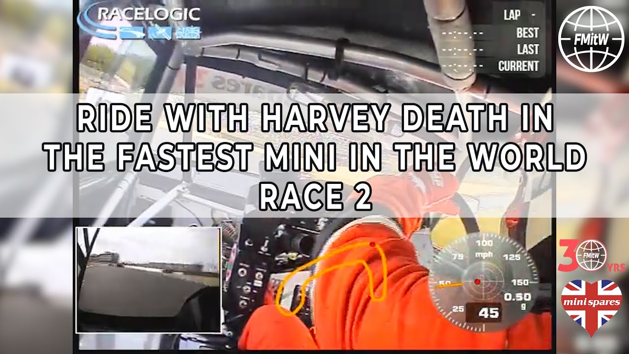 Fastest Mini in the World 2024 - In Car with Harvey Death Race 2 - YouTube