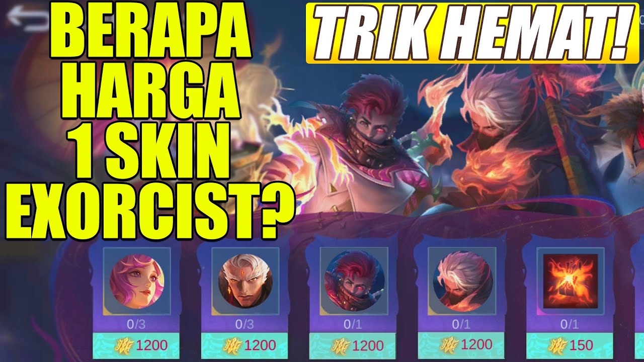 TRIK HEMAT DAPATKAN SKIN EXORCIST GRANGER & HAYABUSA | MOBILE LEGENDS ...