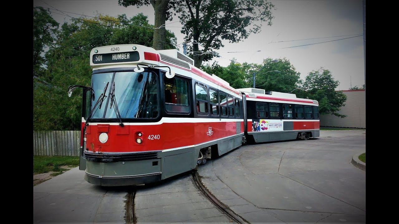 TTC Streetcars ~ 1987 - 1989 UTDC ALRV L3 # 4240 ~ Streetcar Ride on ...