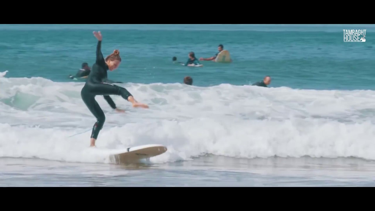 TAMRAGHT HOUSE : Surfing in the Best Spots in Morocco. - YouTube