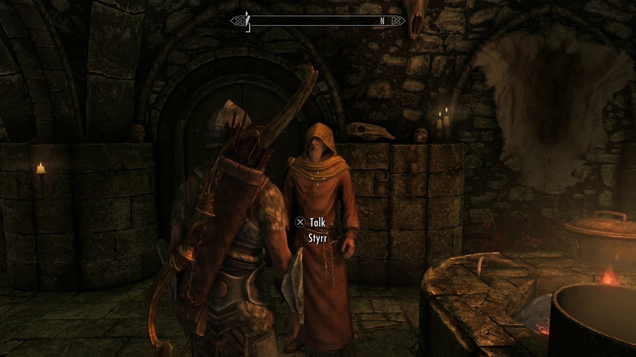 Skyrim [PS4] Playthrough #034, Potema's Catacombs: The Wolf Queen ...
