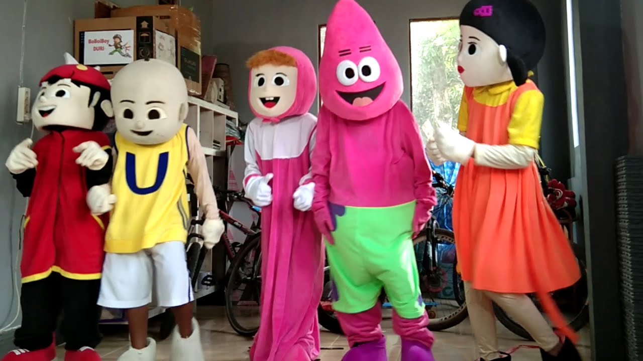 MY FRIENDS DANCING & WEARING COSPLAY BOBOIBOY GALAXY, MARSHA, PATRICK ...