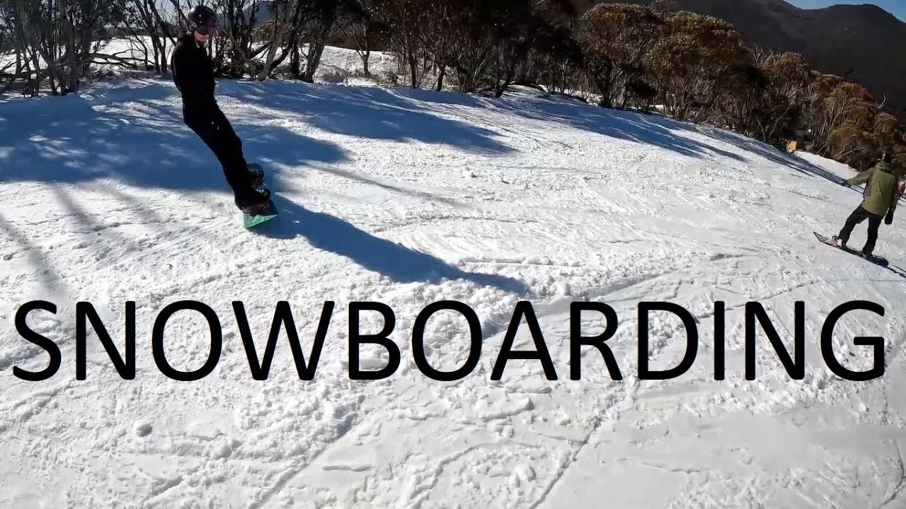 Snowboarding at Thredbo Ski Resort - YouTube