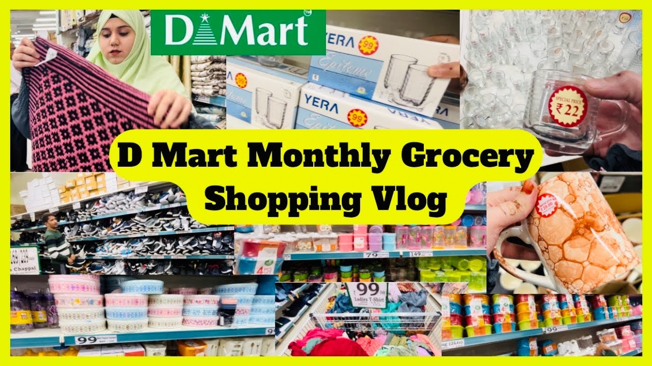 D Mart Monthly Grocery Shopping I D Mart latest offers on Kitchen ...