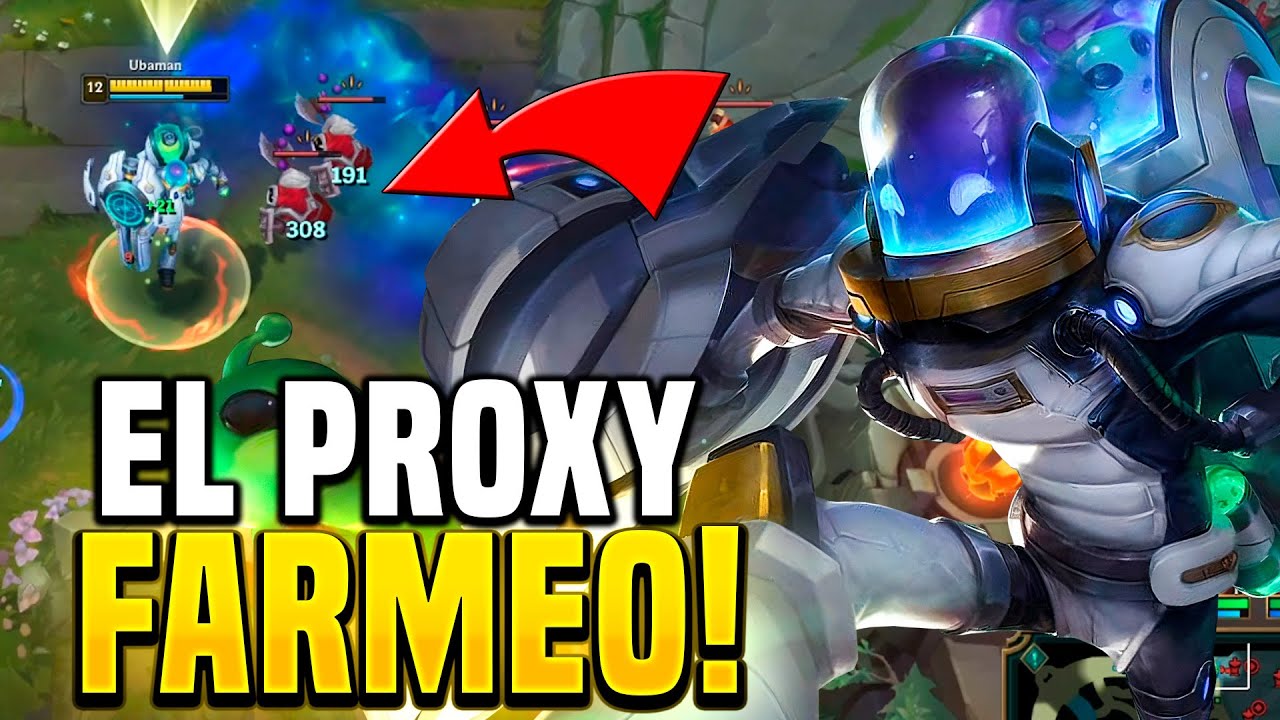 😂¡VUELVE EL PROXY FARM! NUEVO SINGED ASTRONAUTA | League of Legends ...