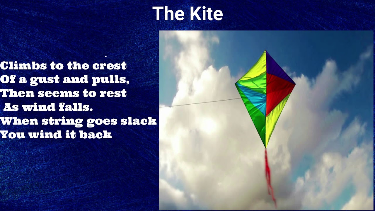 The Kite (Poem) by Harry Behn || Class-VI || Honeysuckle || Full ...