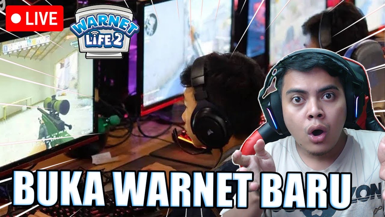 Buka Bisnis Rental PS & Warnet Baru !! - Warnet Life 2 Part 1 ...