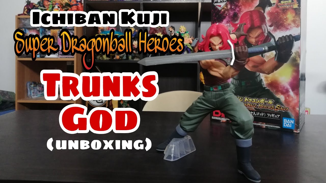 Unboxing Masterlise Super Dragon Ball Heroes Saga Trunks God - YouTube