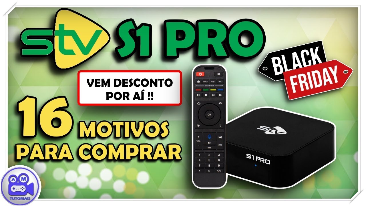 STV S1 PRO | Motivos Para Comprar uma TV BOX STV | TV BOX STV é Boa ...